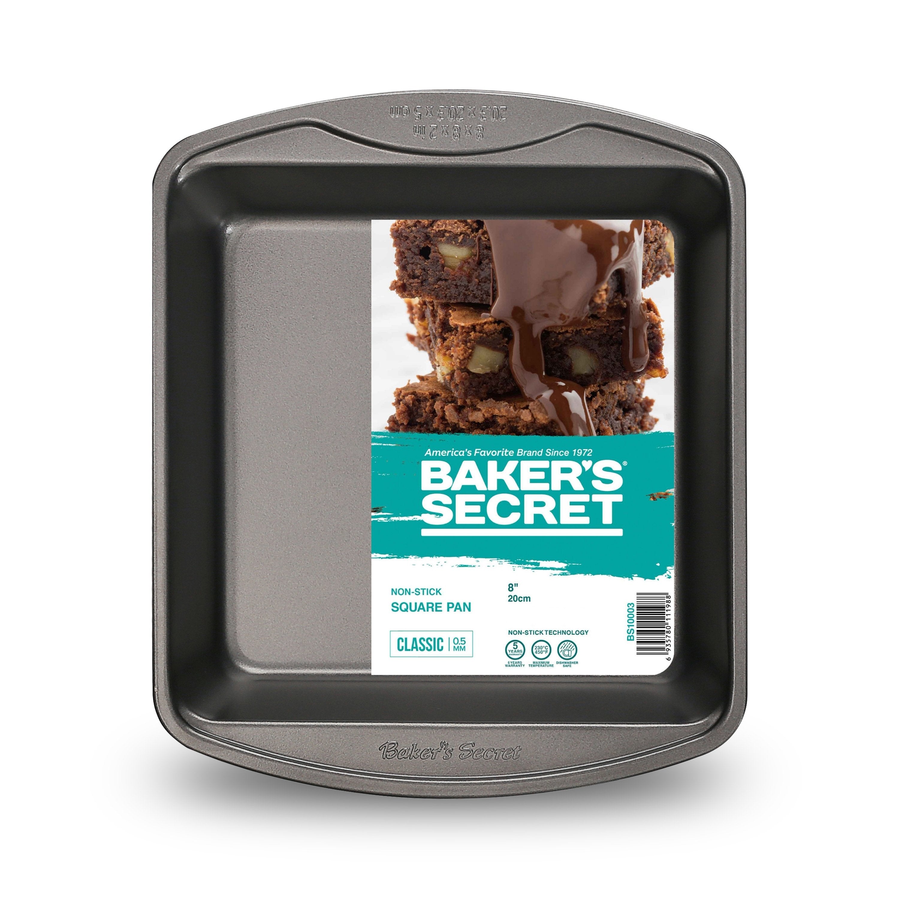 Baker's Secret Non-stick Square Pan 10" - Classic Collection