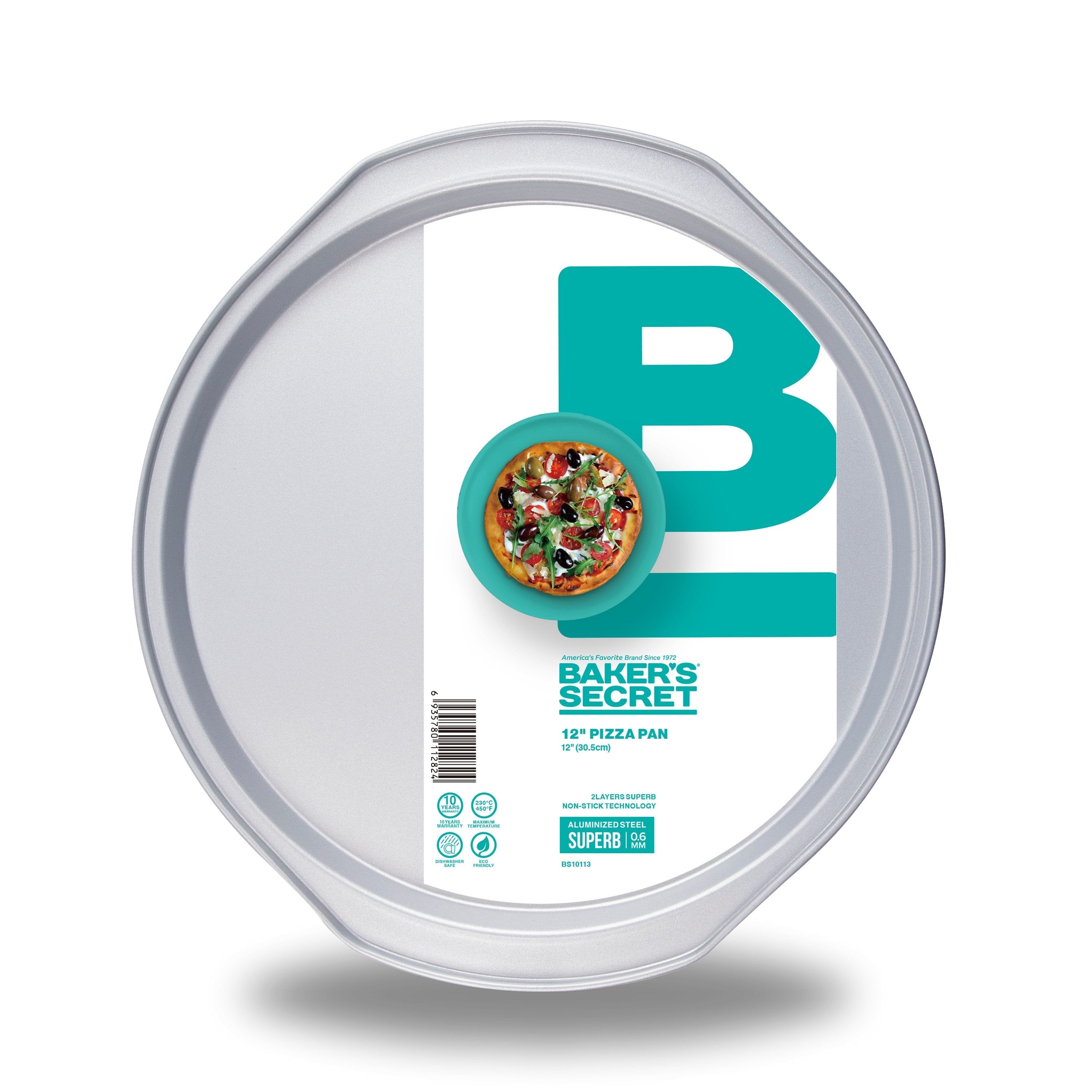 Baker's Secret Nonstick Pizza Pan 14" - Superb Collection